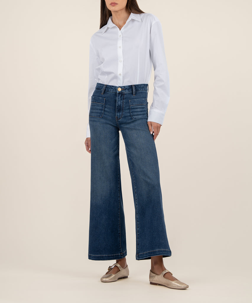 Meg High Rise Wide Leg - Kut from the Kloth